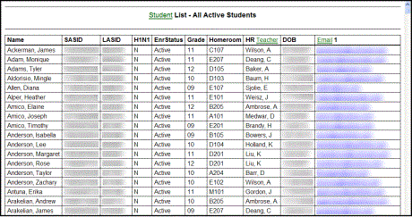 Using Quick Reports/Quick Print